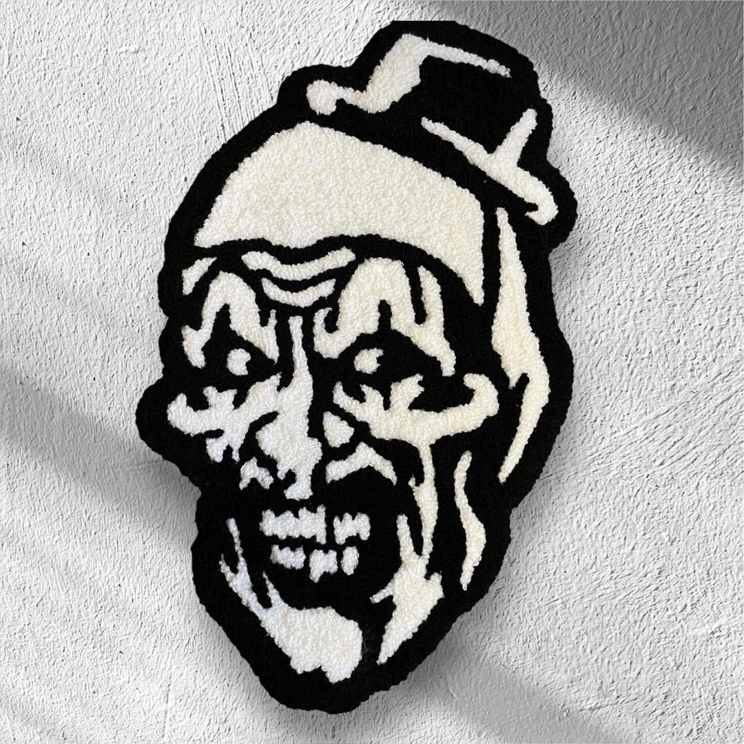 Art the Clown terrifier Handmade Rug / Wall Art - Etsy