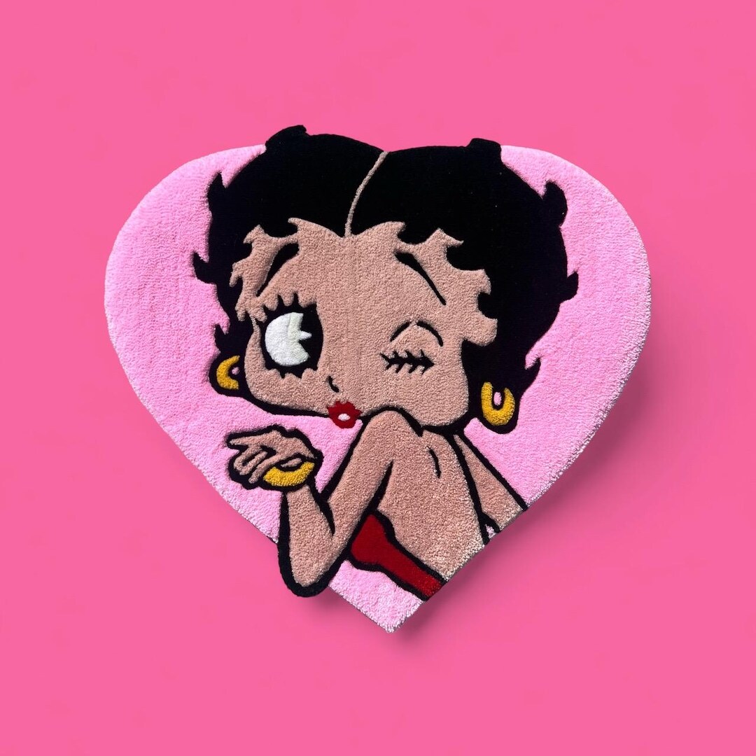 Betty Boop Handmade Rug / Wall Art - Etsy