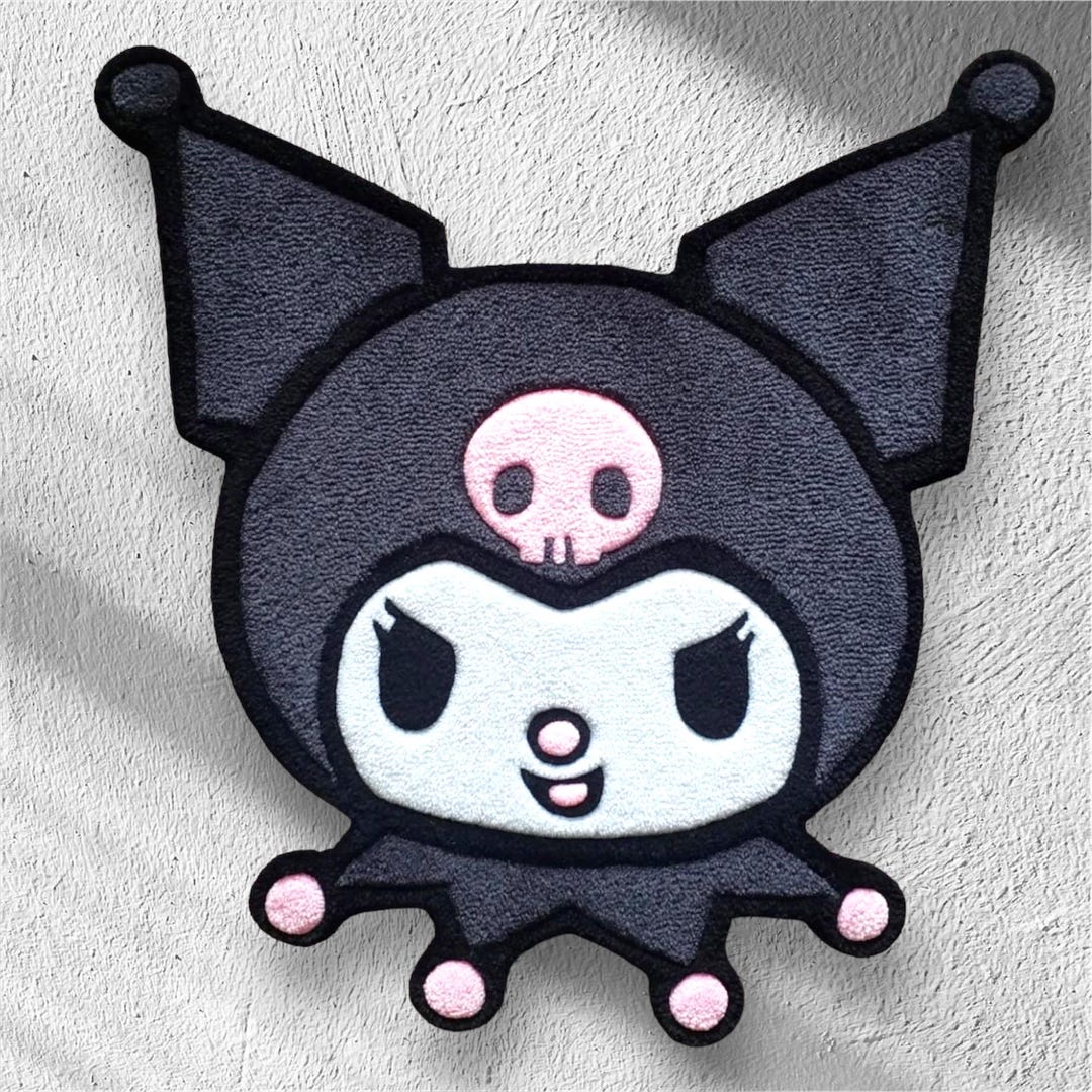 Kuromi Handmade Rug / Wall Art - Etsy