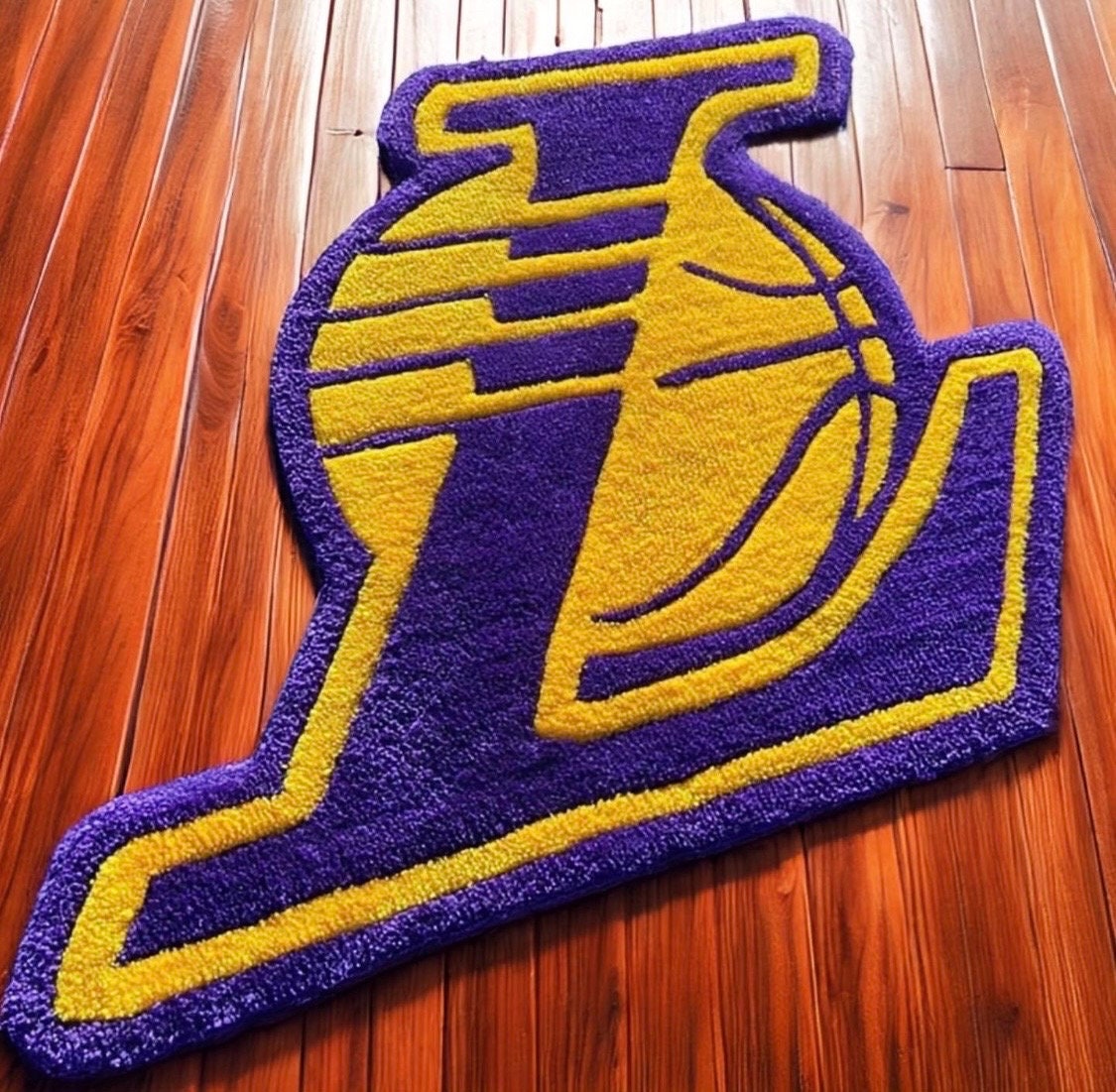 Los Angeles Lakers Tufted Handmade Rug - Etsy