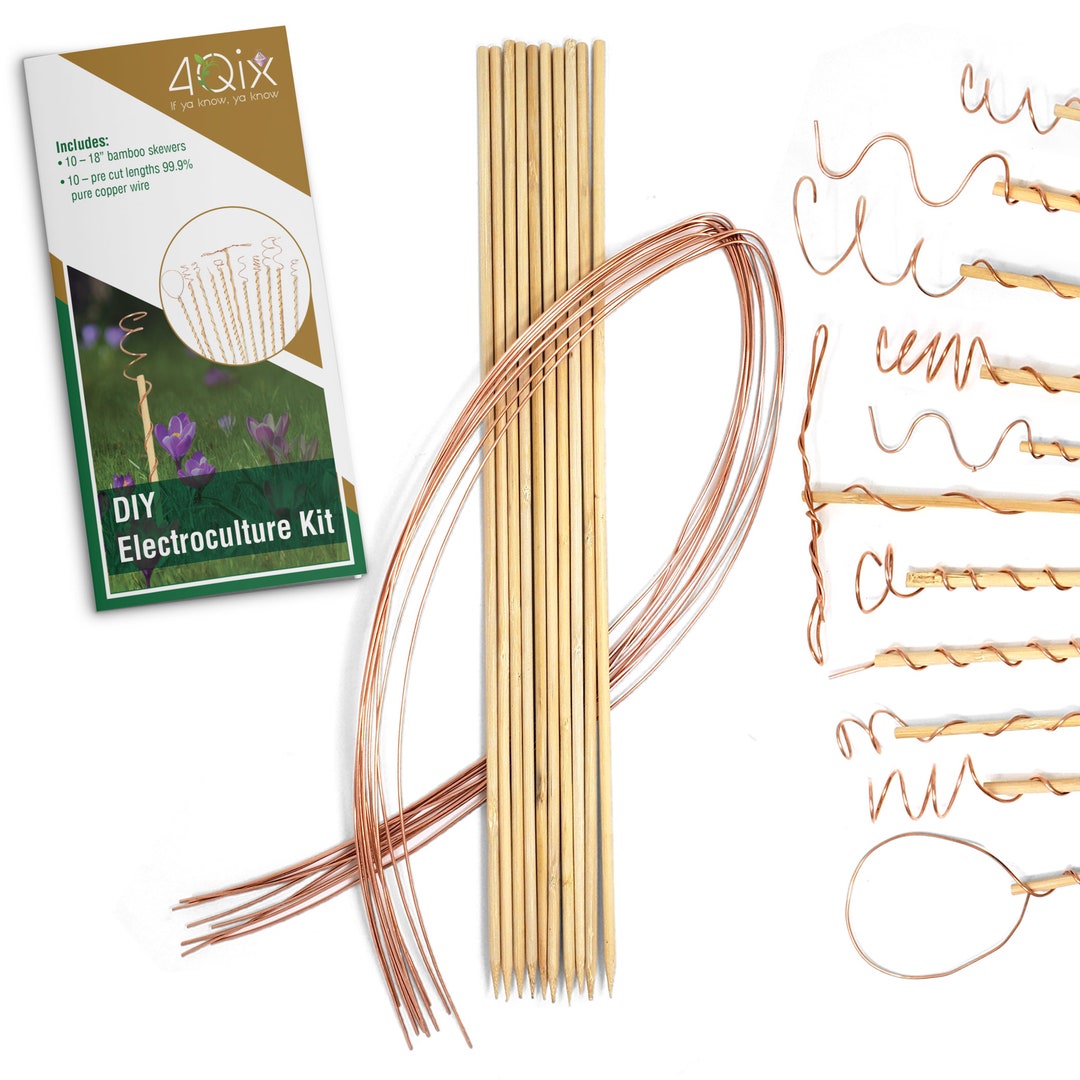 10x Electro Culture Rods for Plants Copper Electroculture - Etsy