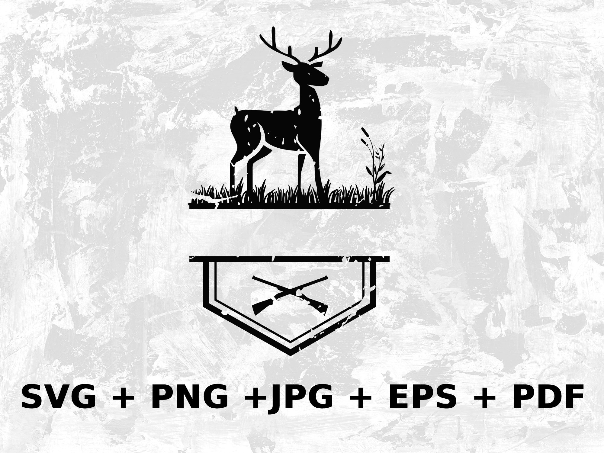Deer Hunting Frame SVG Deer Name Frame Svg Hunt Svg Hunter - Etsy