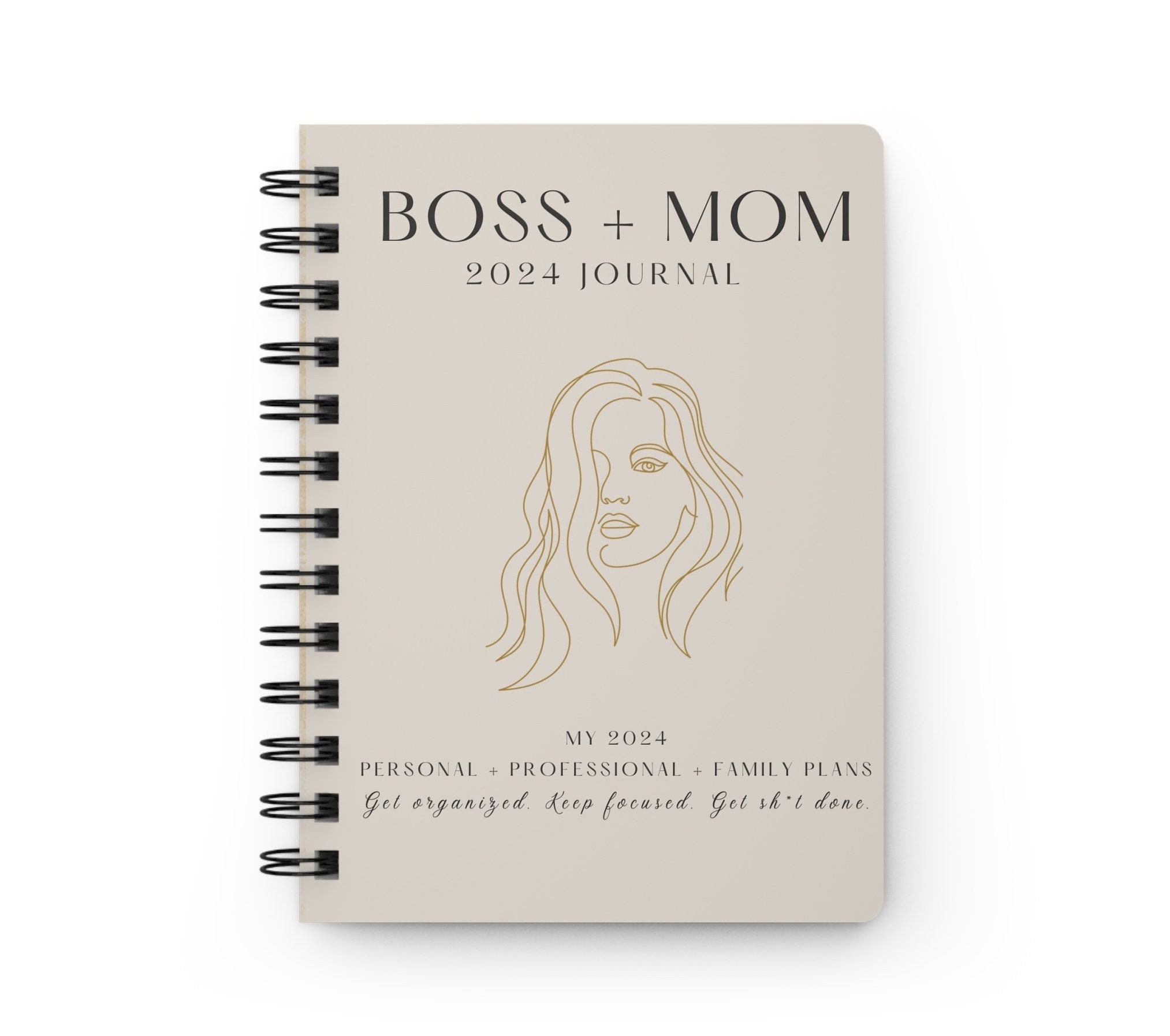 Boss Mom 2024 Journal, Mom Journal, 2024 Mom Journal, Working Mom ...