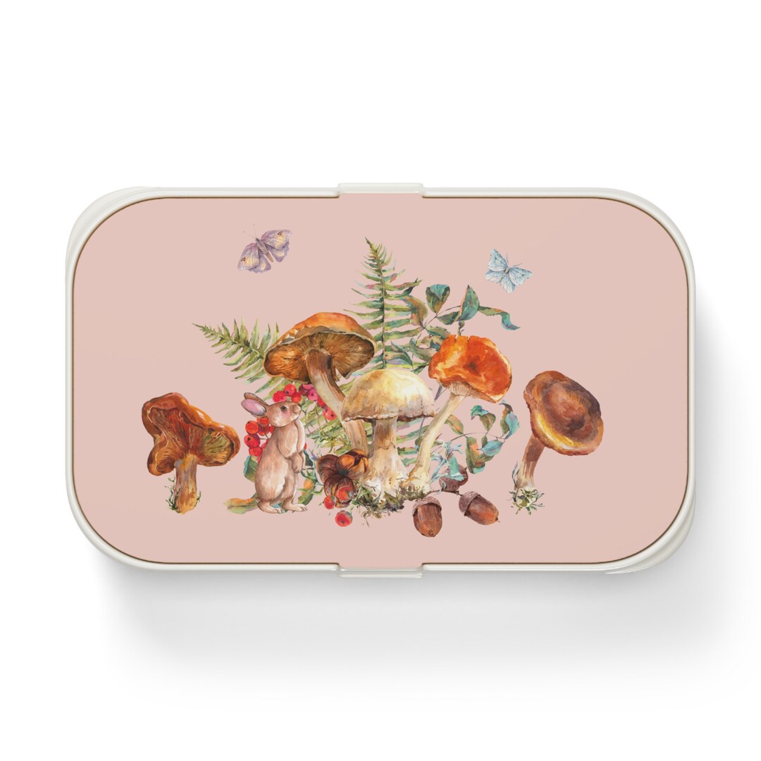 Cottagecore Adult Bento Lunch Box With Utensils, Adult Lunchbox, Eco ...