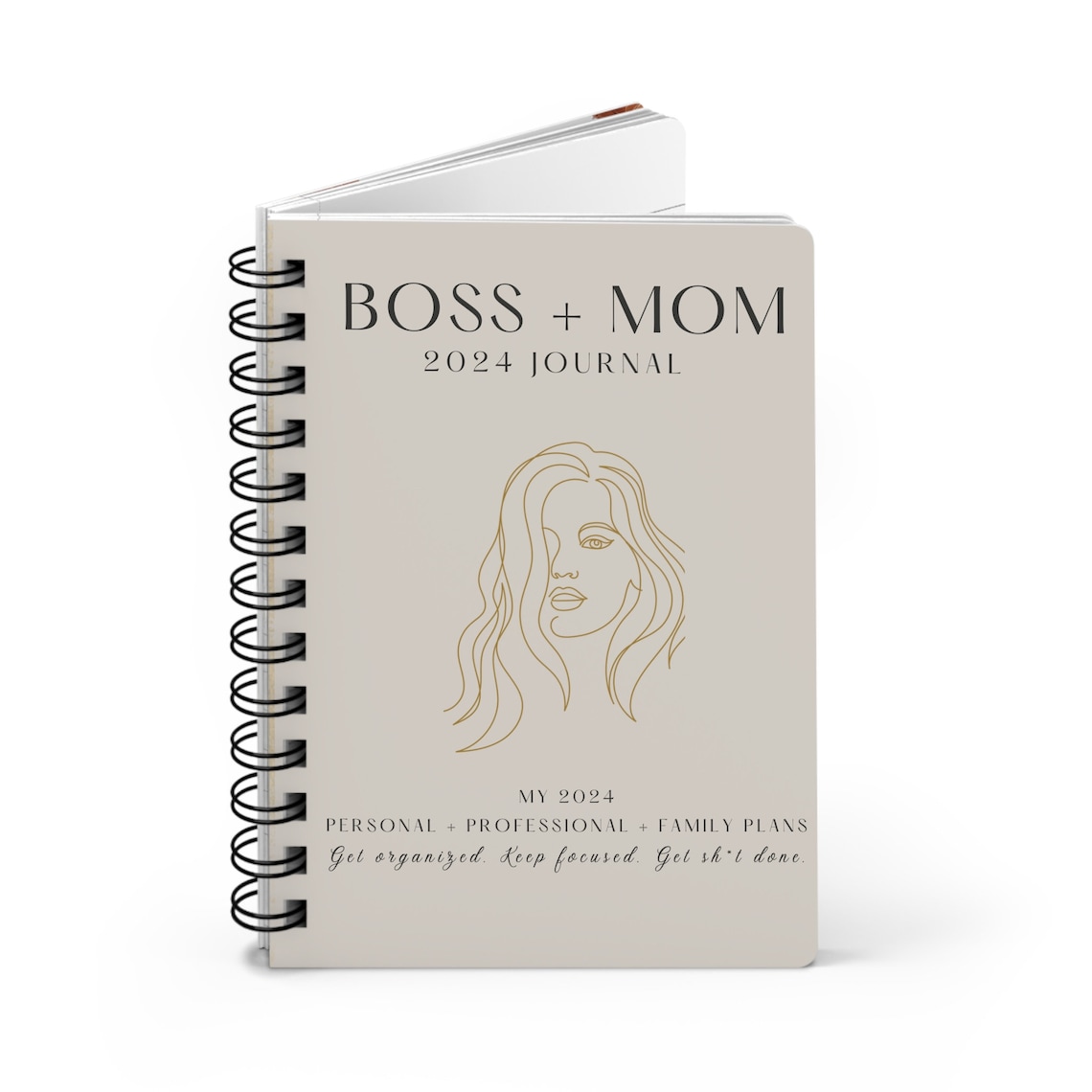 Boss Mom 2024 Journal, Mom Journal, 2024 Mom Journal, Working Mom ...