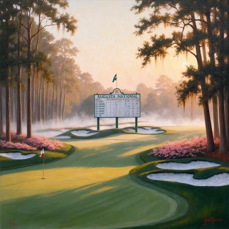 Augusta National Golf Course - Etsy