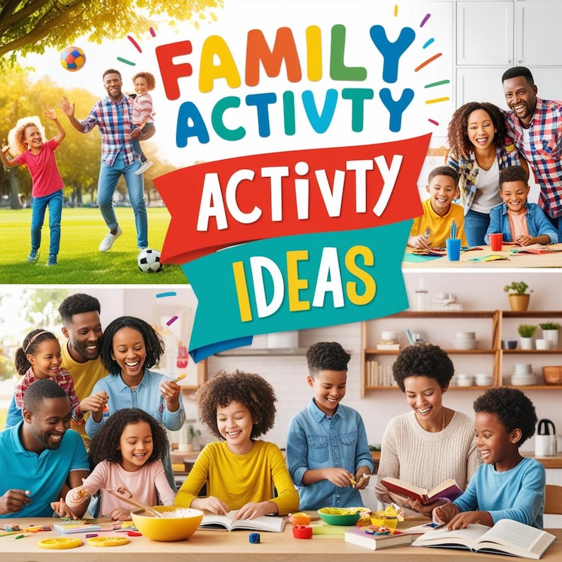 Family Activity Ideas - Etsy