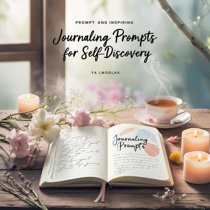 Journaling Prompts for Self-discovery - Etsy