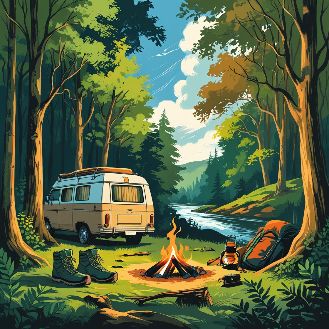 Into the Wild - Your Ultimate Camping Adventure - Etsy