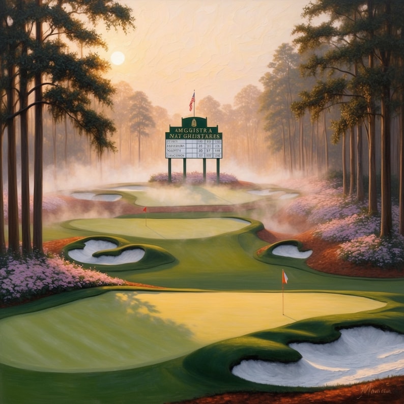 Augusta National Golf Course - Etsy