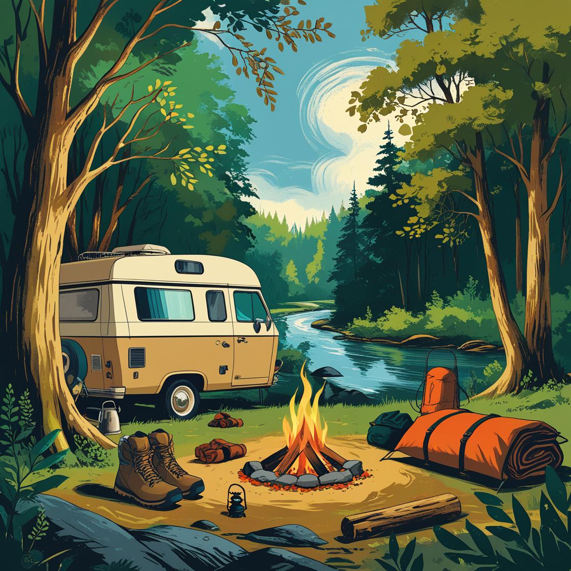 Into the Wild - Your Ultimate Camping Adventure - Etsy