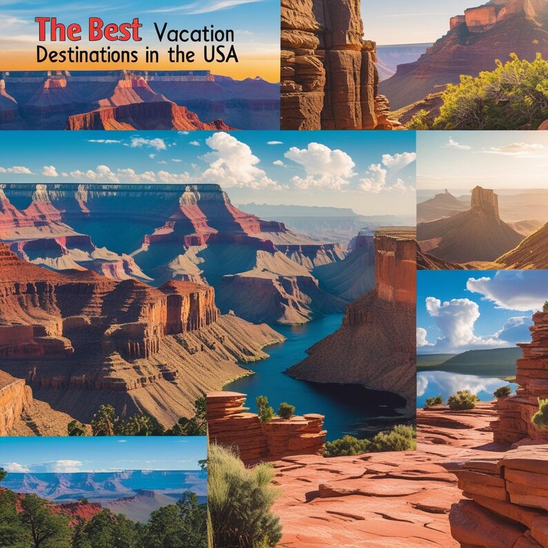 The Best Vacation Destinations in the USA - Etsy