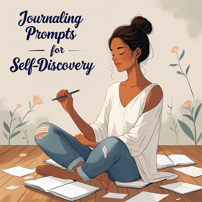 Journaling Prompts for Self-discovery - Etsy