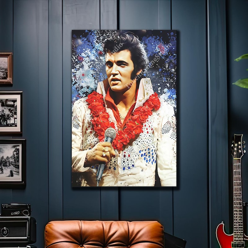 Elvis Presley Poster - Etsy