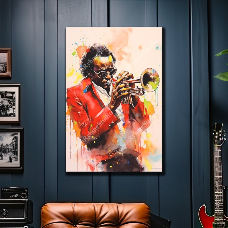 Miles Davis Poster - Etsy
