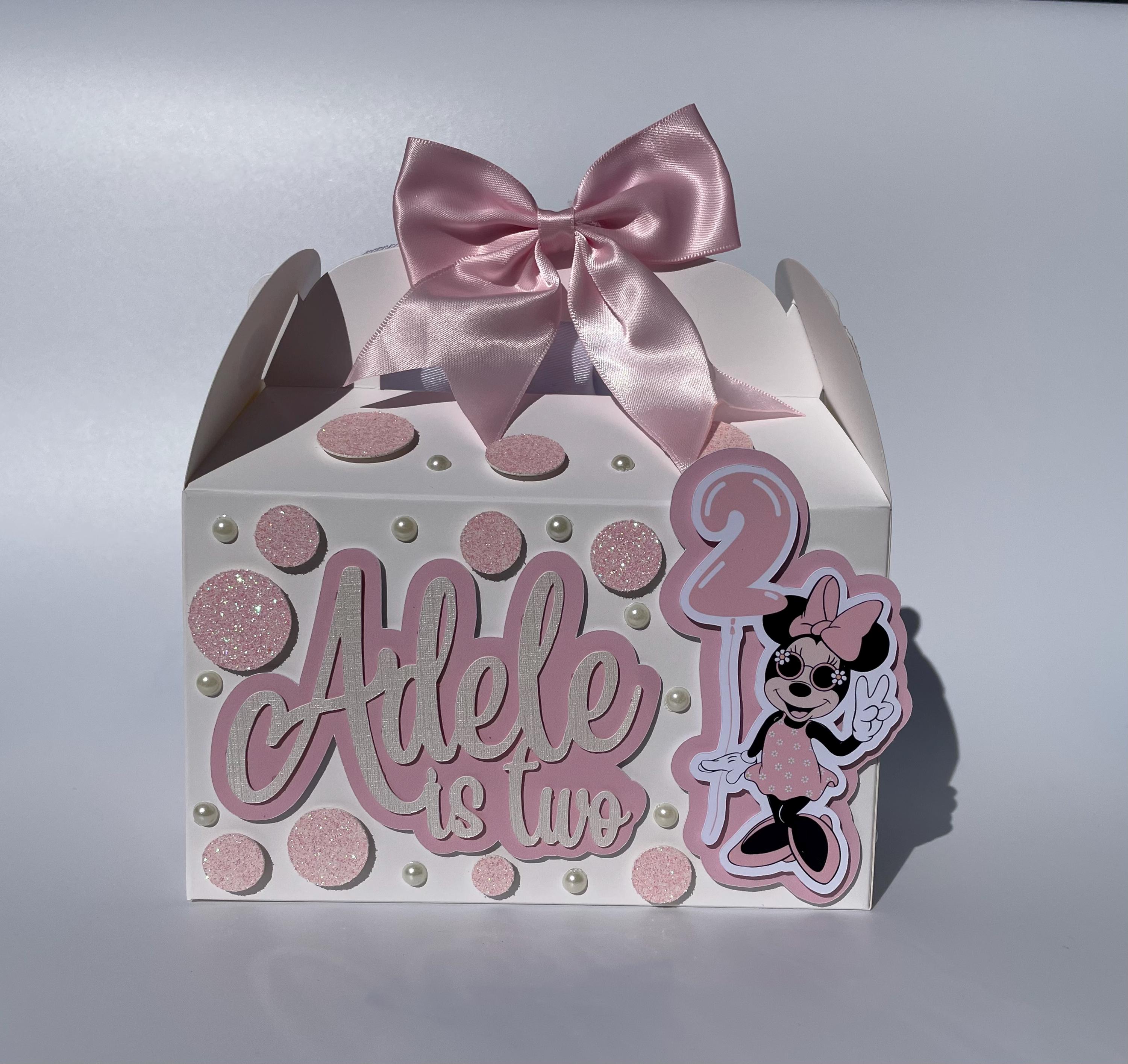 Minnie Mouse Party Favor Box - Etsy