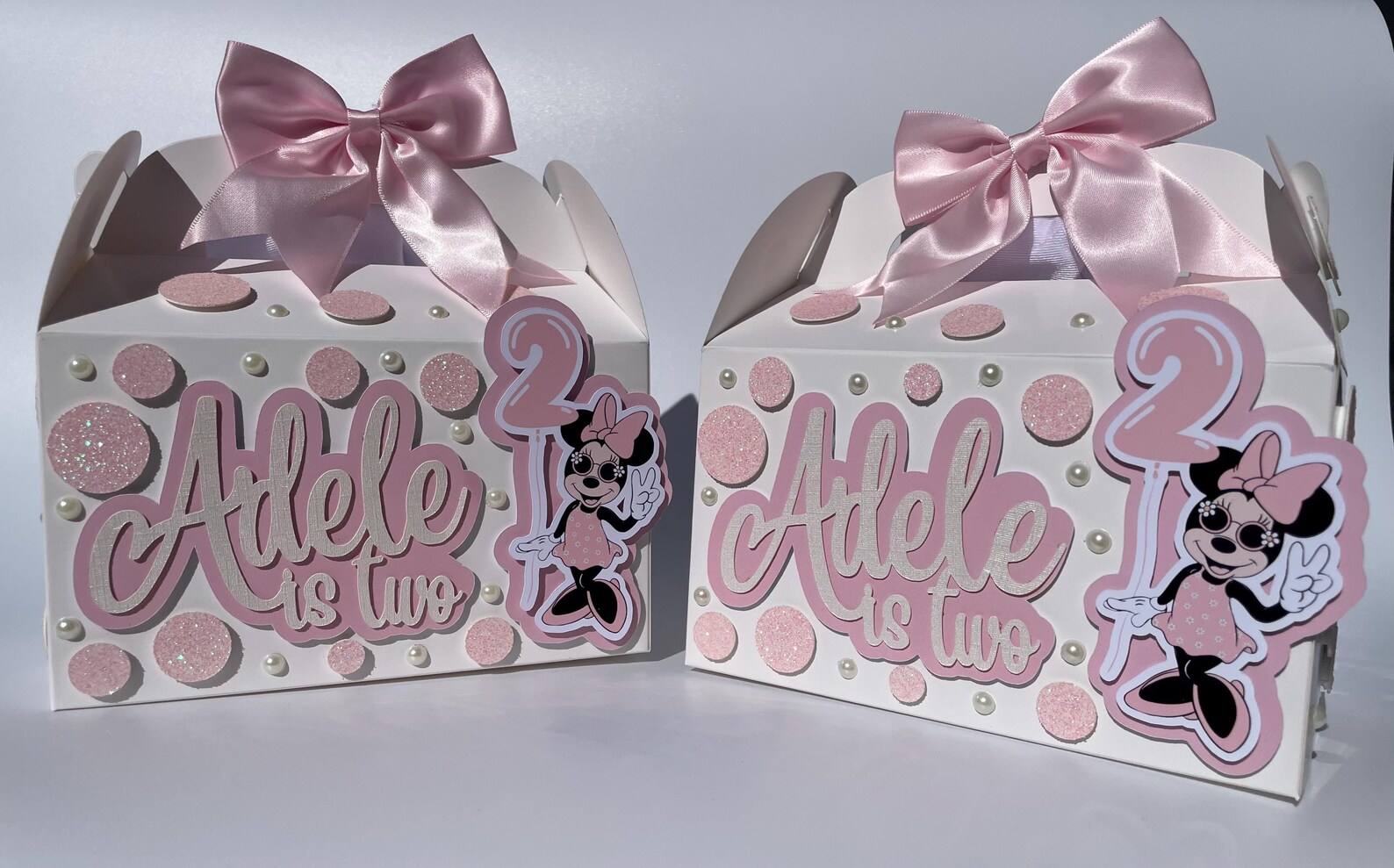 Minnie Mouse Party Favor Box - Etsy