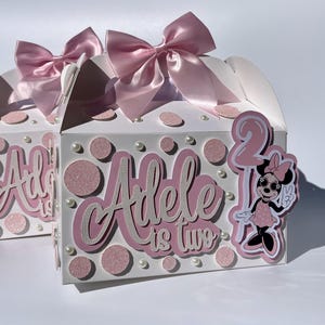 Minnie Mouse Party Favor Box - Etsy