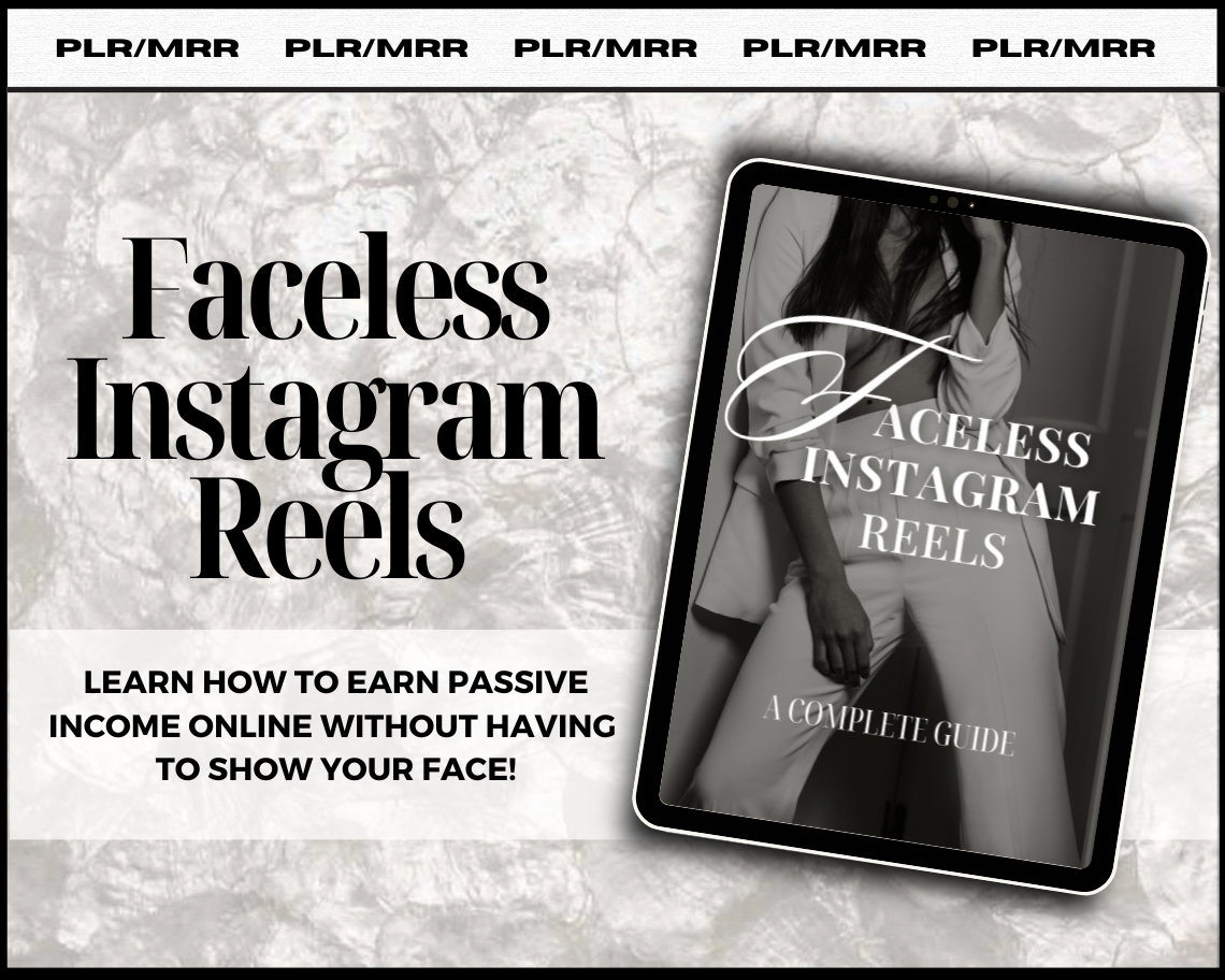 FACELESS INSTAGRAM REELS Guide Faceless Reels for Instagram Complete Guide to Faceless Marketing ...