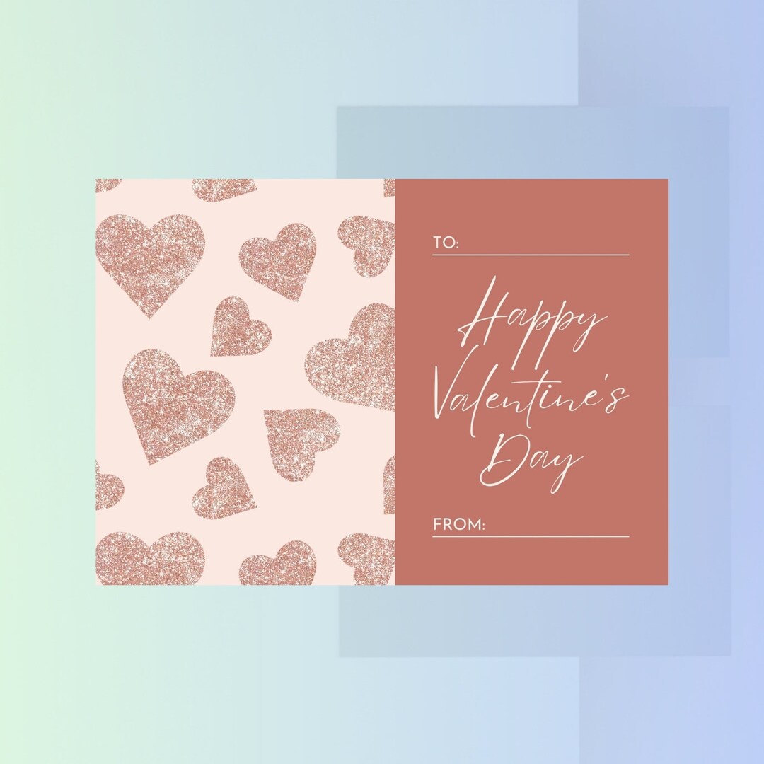 Digital Valentines Day Card, Send Love Across Miles With a Click - Etsy