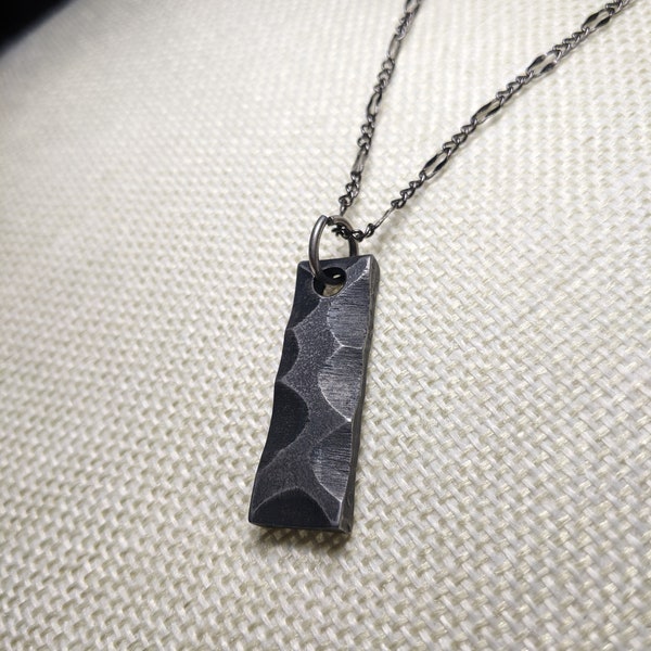 Hand Forged Necklace - Etsy