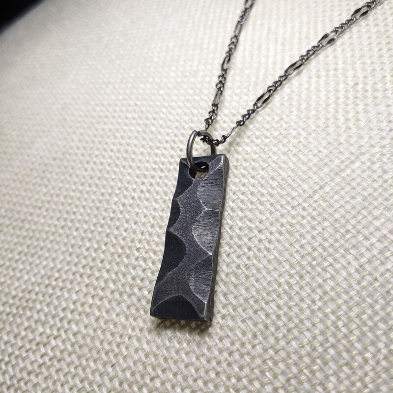 Hand Forged Necklace - Etsy