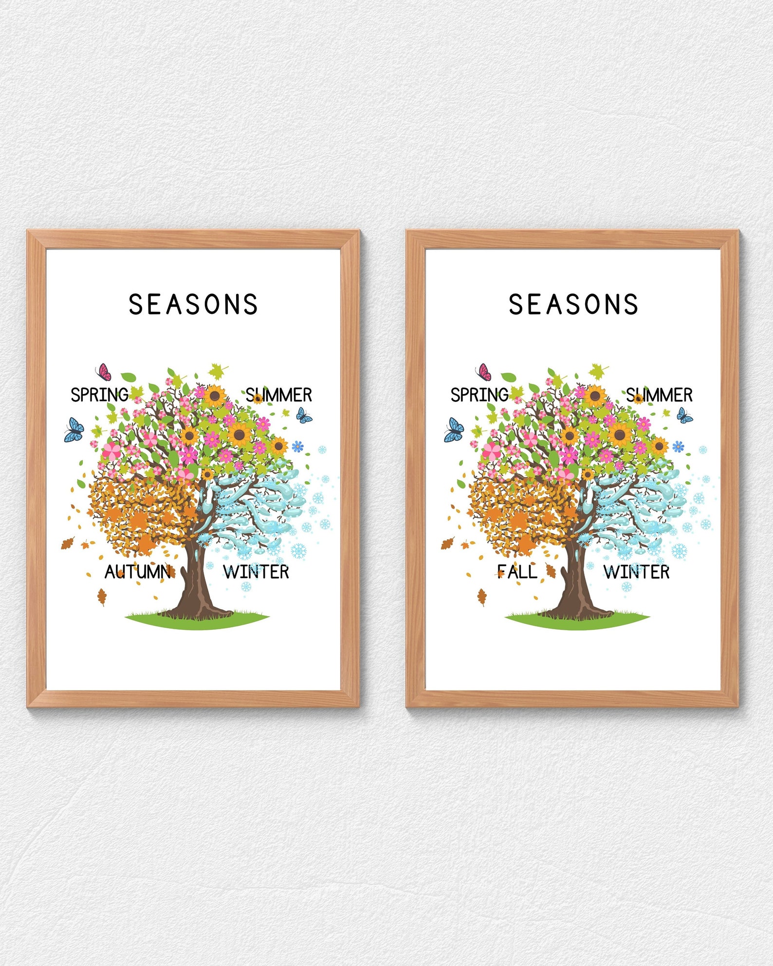 Educational Poster Bundle, Homeschool, Classroom, Playroom, Montessori ...