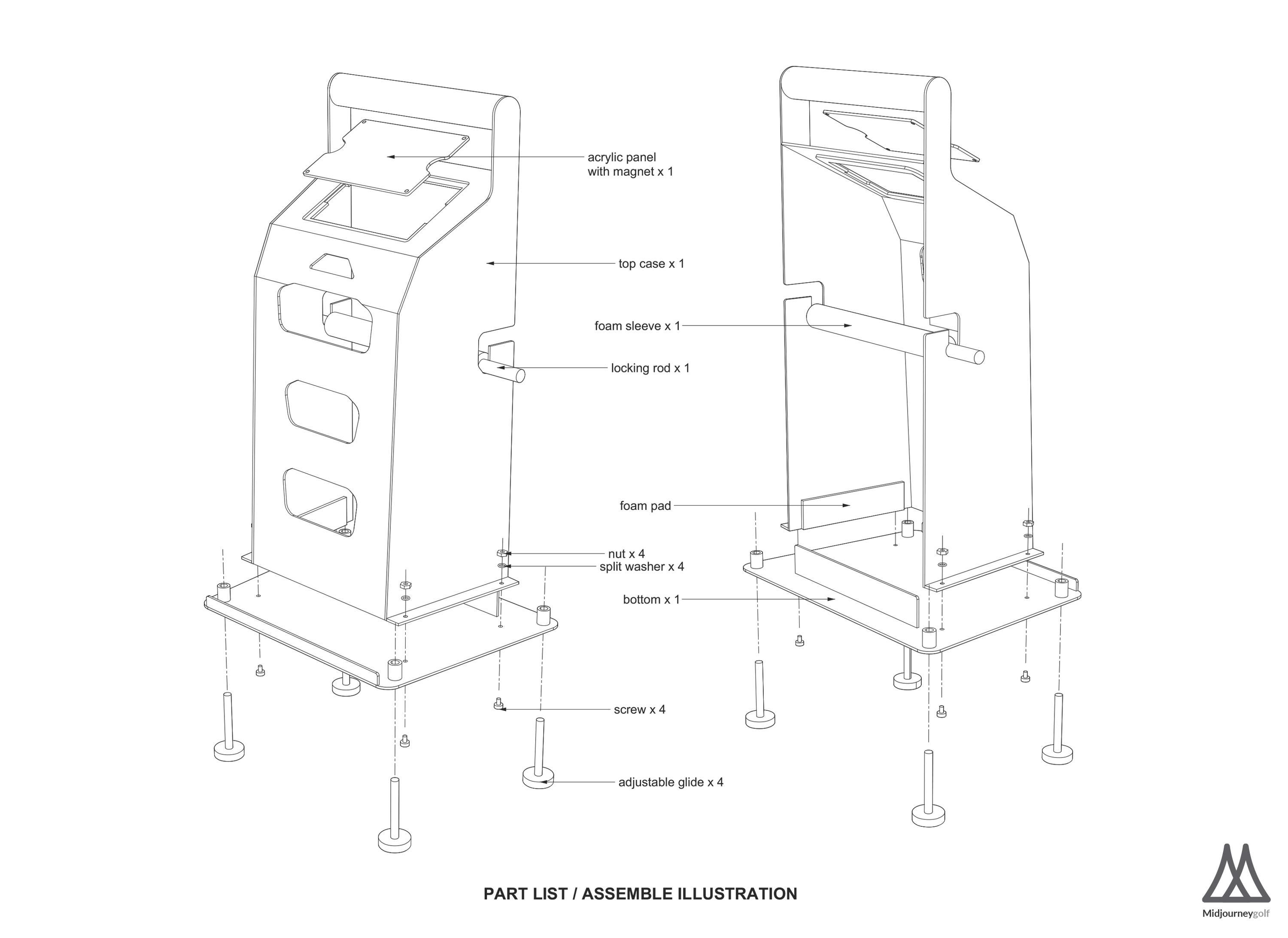 Bushnell Launch Pro Launch Monitor Protect Case - Etsy