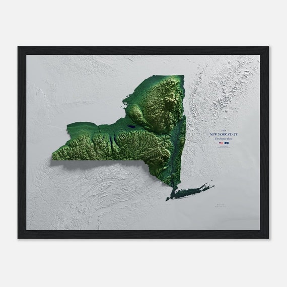 Nys Elevation Maps Thematic Map: New York State Population Density