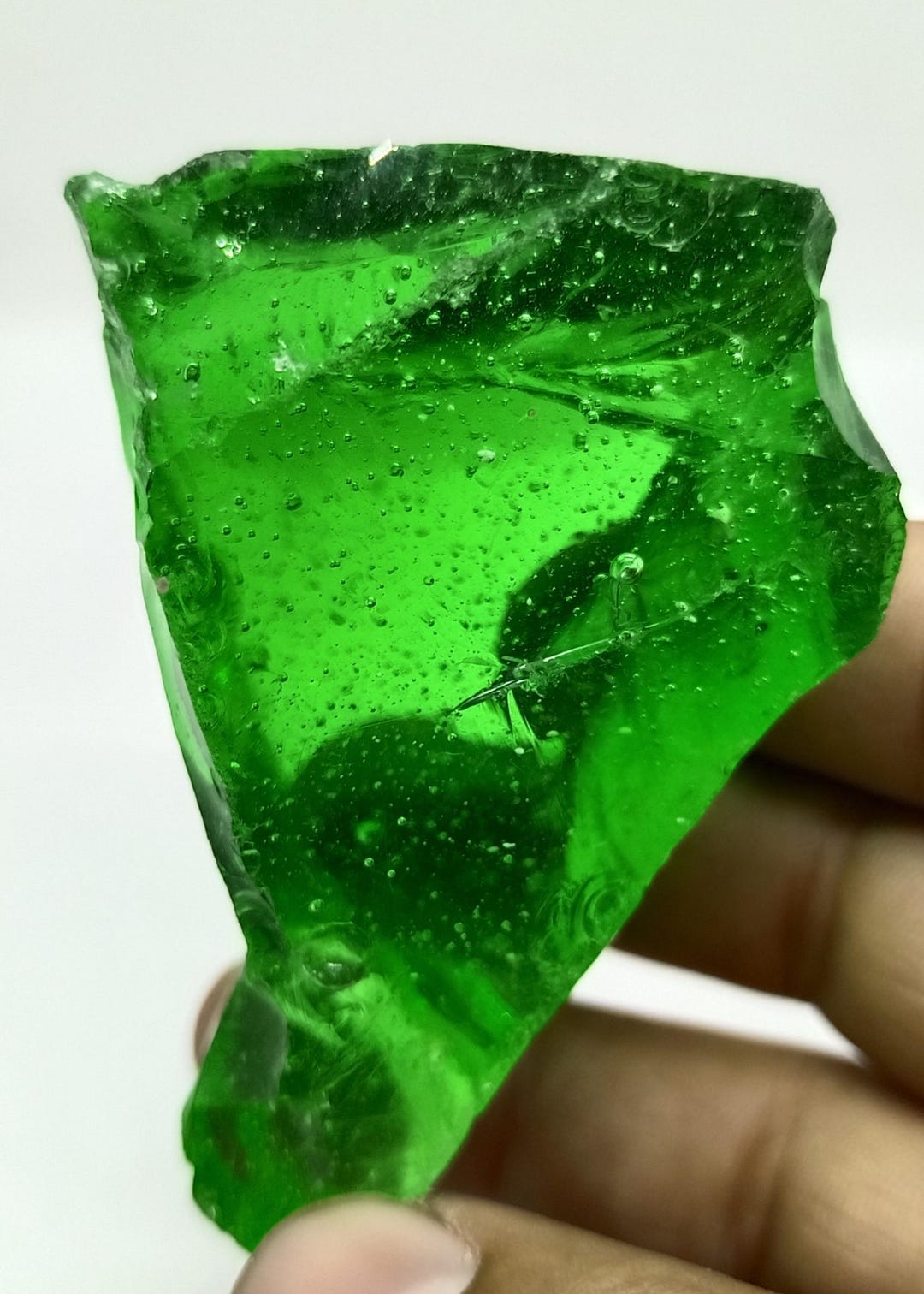 550 Ct Green Obsidian Raw Gemstone - Uncut Andara Stone - Etsy Australia