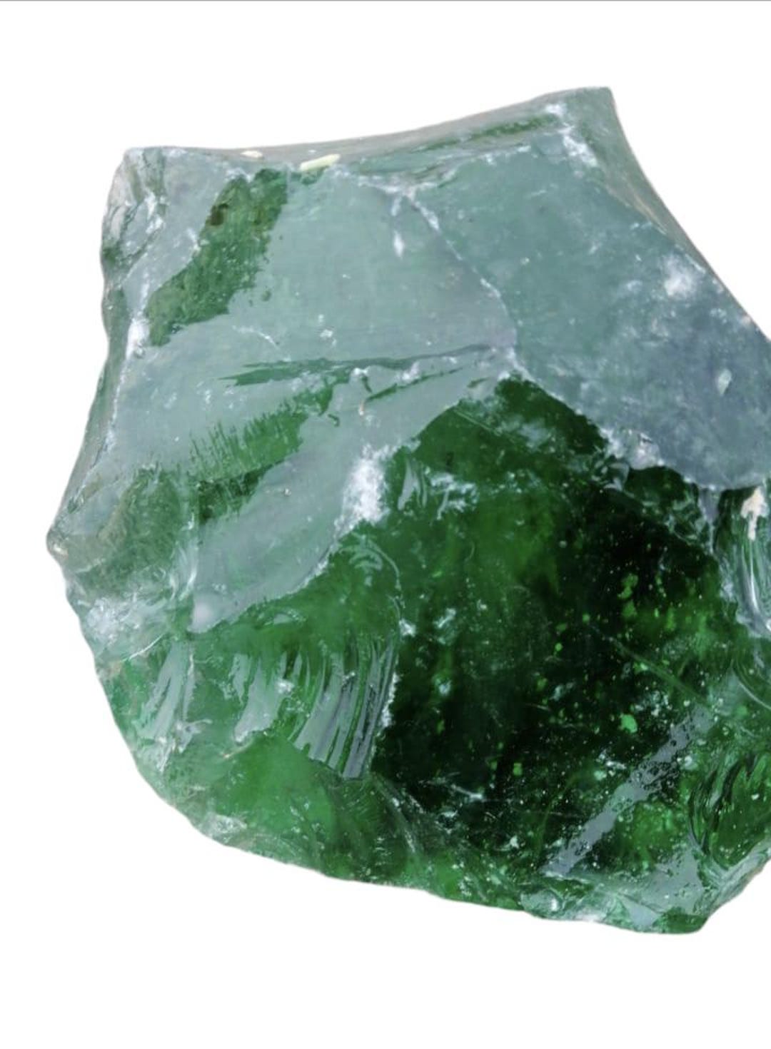 Raw Green Obsidian Gemstone: 1350 Ct Uncut Crystal - Etsy