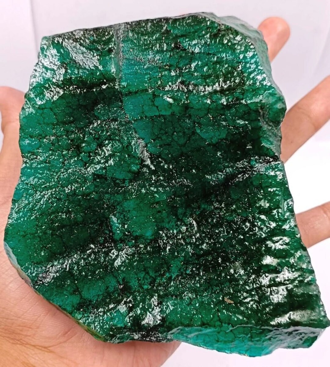 Brazilian Green Emerald Treasure Certified 3825 Carat Raw Natural May ...
