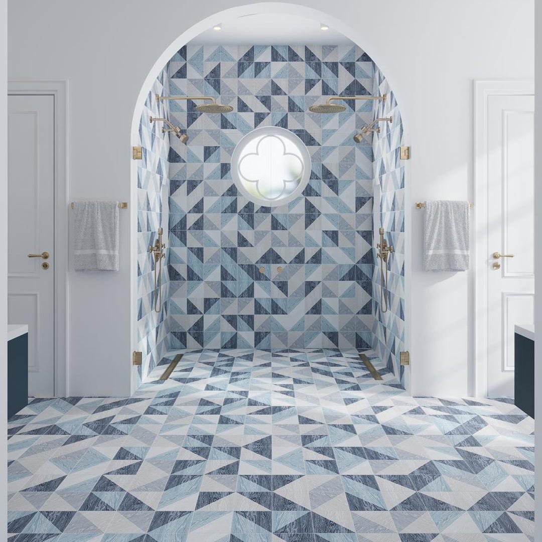Blue 6x6 Matte Square Porcelain Tile (20 Pack, 5.868 Sq Ft/case) - Etsy