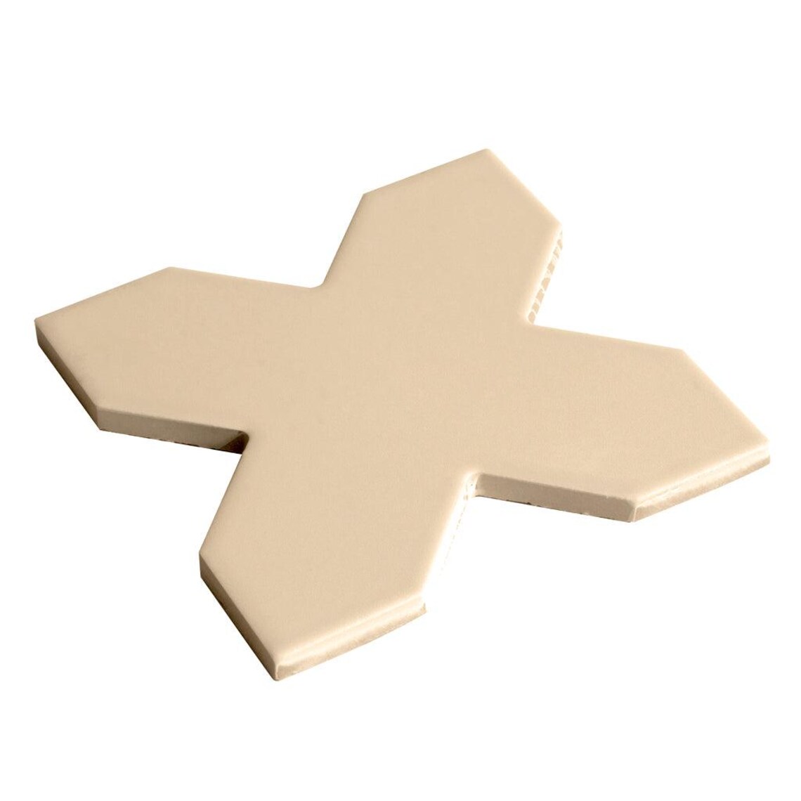 Ecru Taupe 5x5 Matte Cross Porcelain Tile (34 Pack, 5.31 Sq Ft/case) - Etsy