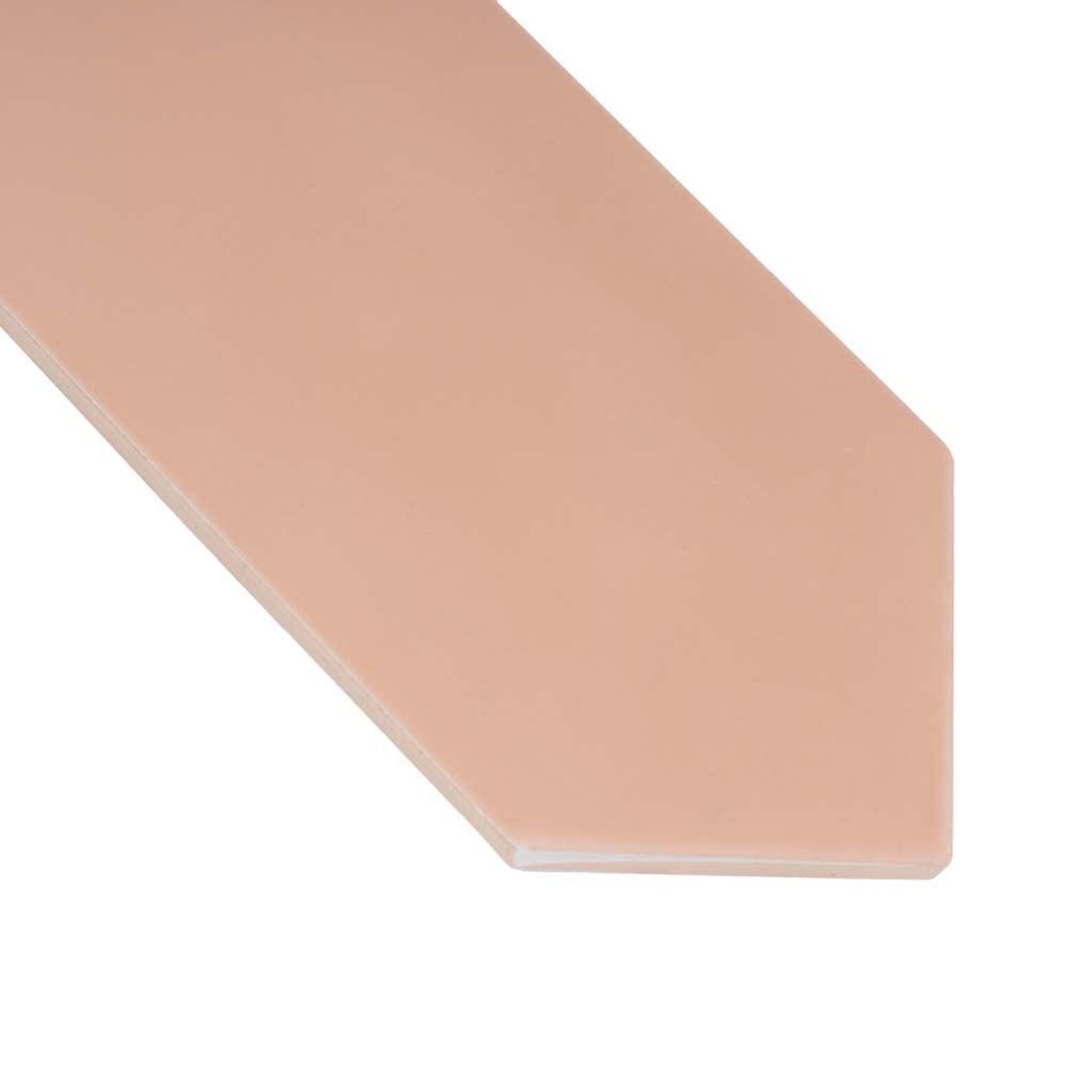 44 Pack Piquet 2 In. X 10 In. Matte Pink Ceramic Picket Wall and Floor ...