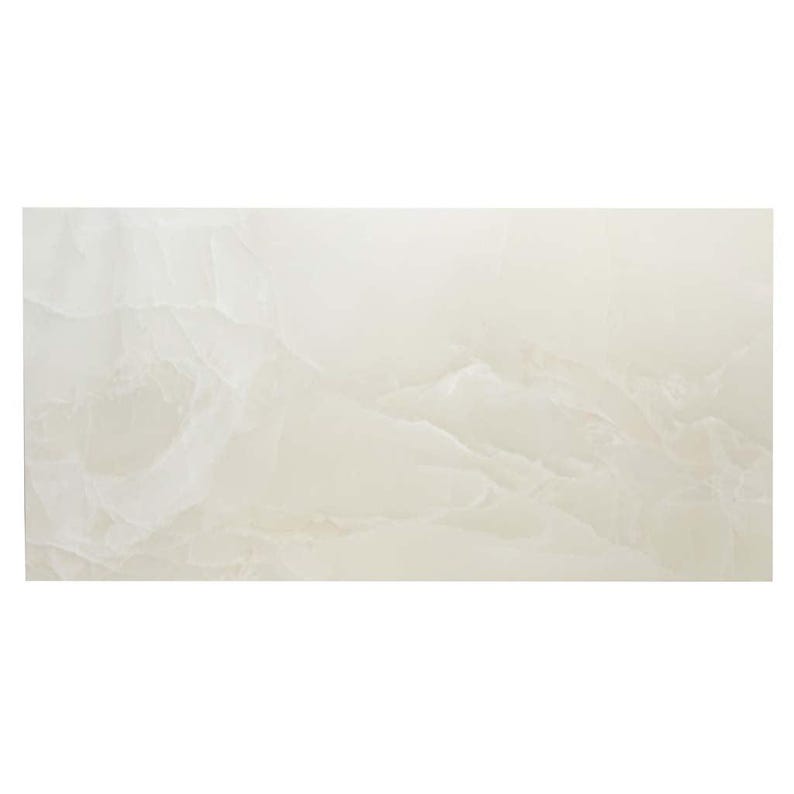 2 Pack Splendor 24 In. X 48 In. Lappato White Porcelain Rectangular ...