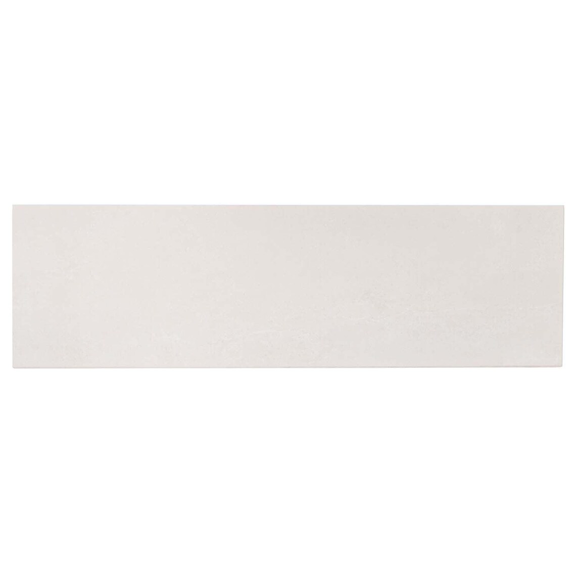 4 Pack Bone White 11.4-in W X 39.3-in L Matte Ceramic Wall and Floor ...