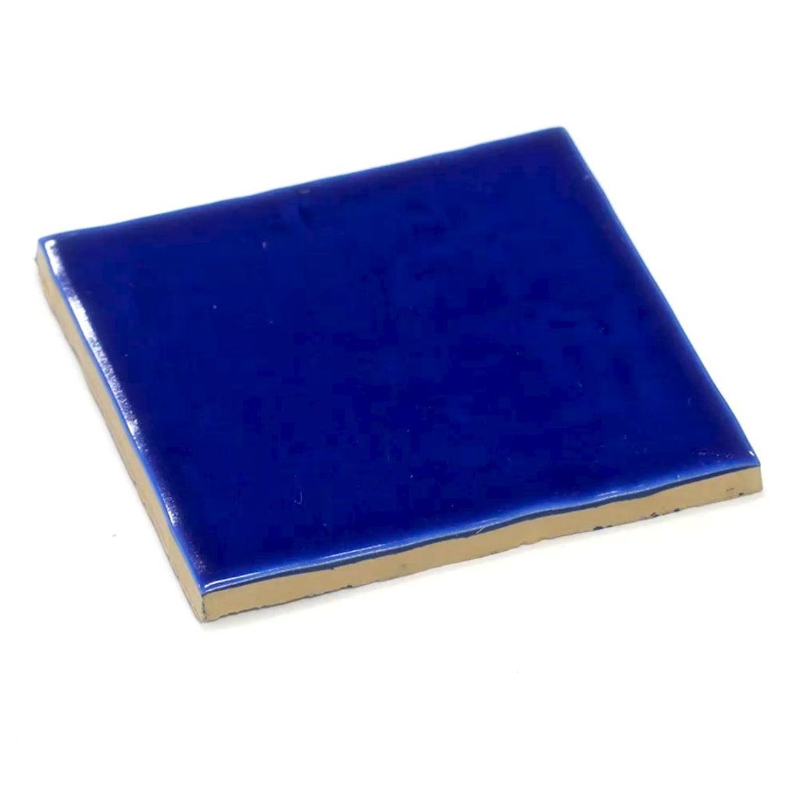Royal Blue 6x6 Glossy Square Porcelain Tile - Sample - Etsy