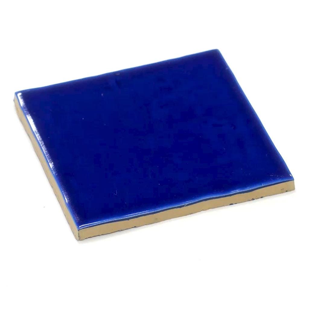 Royal Blue 6x6 Glossy Square Porcelain Tile - Sample - Etsy