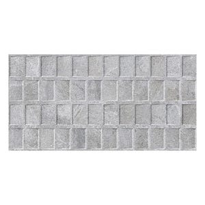 5 Pack Coin Gray 12.6-in X 24.6-in Matte Porcelain Wall and Floor Deco ...