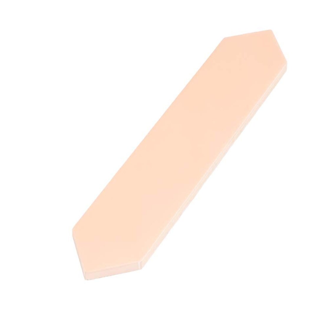 44 Pack Piquet 2 In. X 10 In. Matte Pink Ceramic Picket Wall and Floor ...