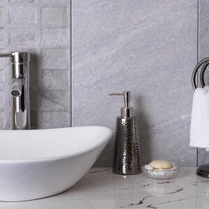 5 Pack Coin Gray 12.6-in X 24.6-in Matte Porcelain Wall and Floor Deco ...