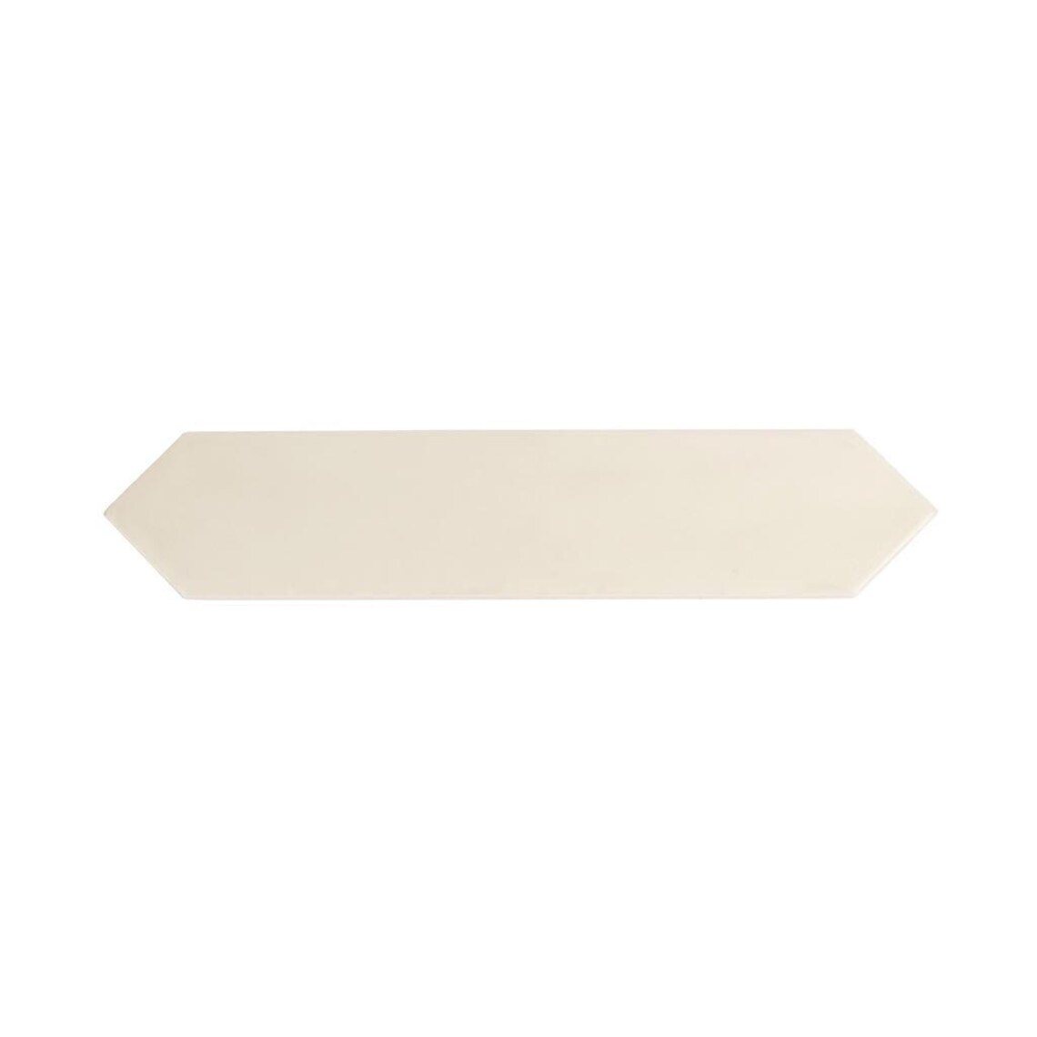 44 Pack Piquet 2 In. X 10 In. Matte Beige Ceramic Picket Wall and Floor ...