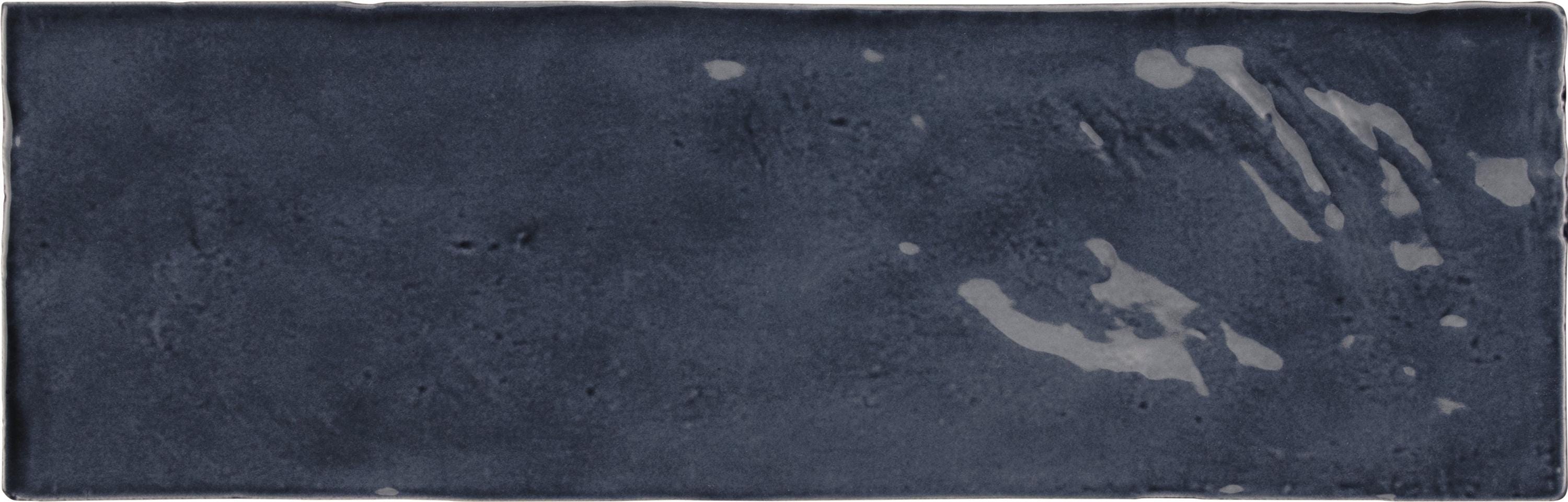 Dark Blue 2.5x8 Glossy Subway Ceramic Tile - Sample - Etsy