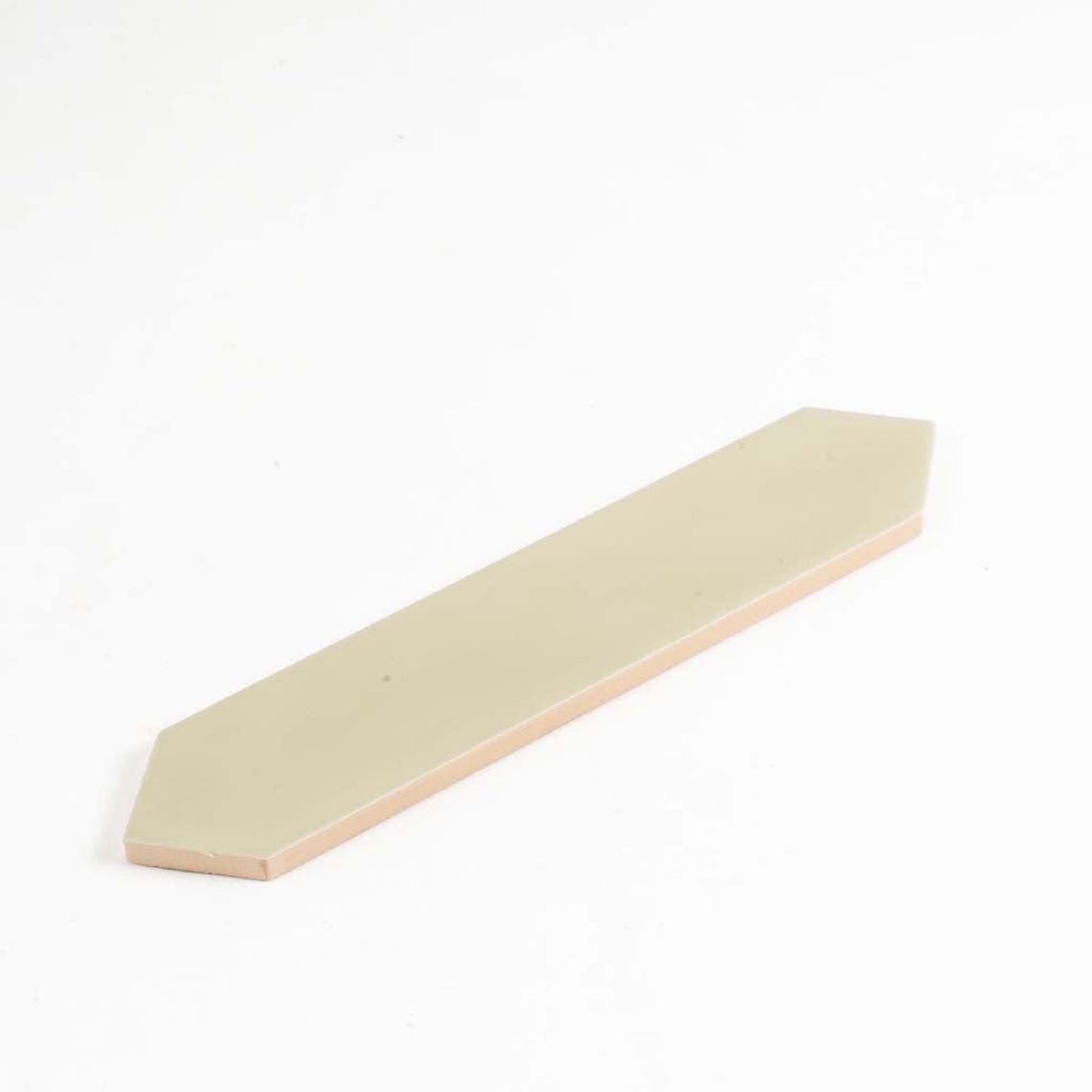 44 Pack Piquet 2 In. X 10 In. Matte Green Ceramic Picket Wall and Floor ...