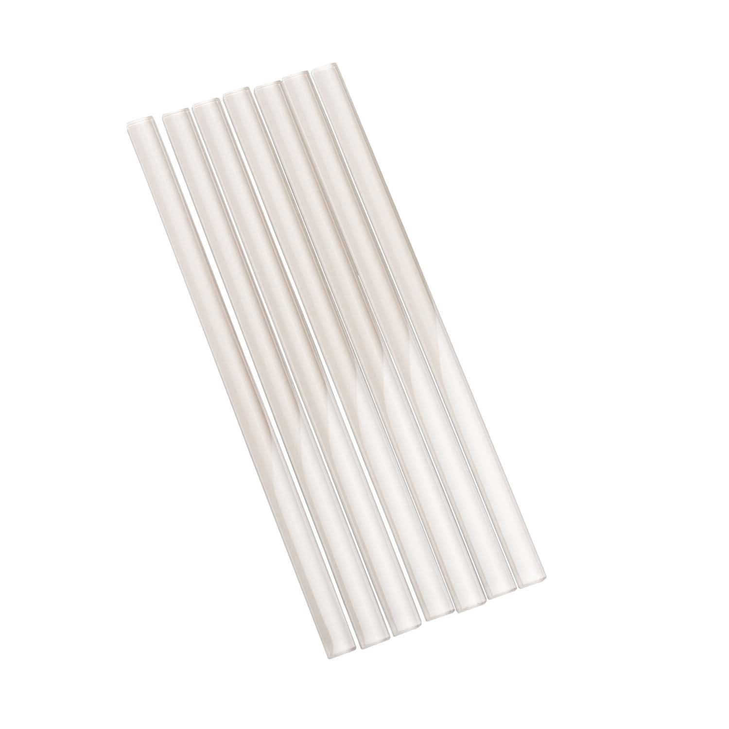 10 Pack Light Gray 0.6-in W X 12-in L Best Quality Glass Glossy Pencil ...