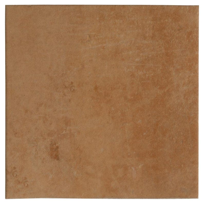 Terracotta 6x6 Matte Square Porcelain Tile - Sample - Etsy