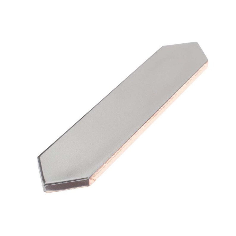 44 Pack Piquet 2 In. X 10 In. Glossy Silver Metallic Ceramic Picket ...