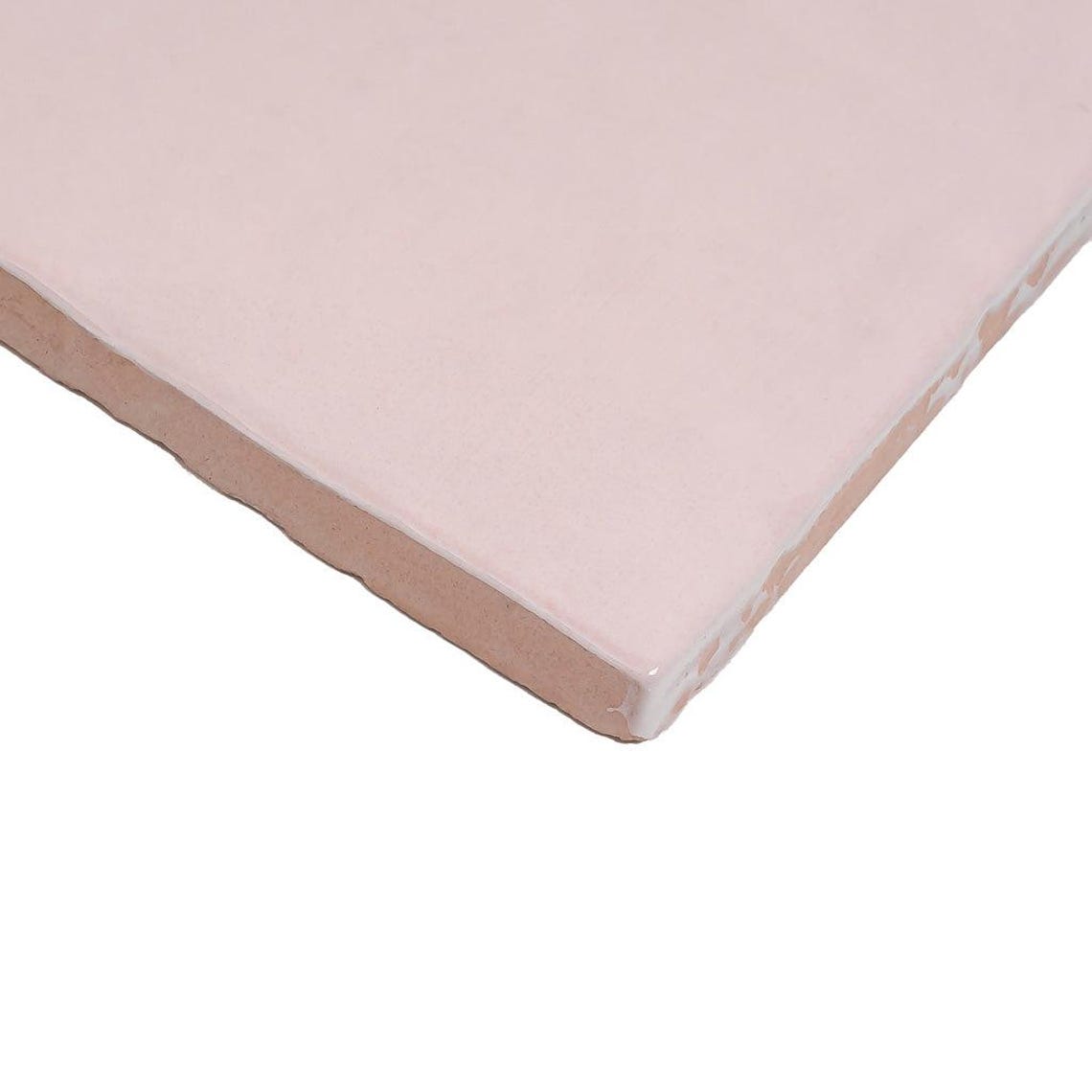 Soft Pink 5x5 Glossy Subway Ceramic Tile (57 Pack, 10.76 Sq Ft/case) - Etsy