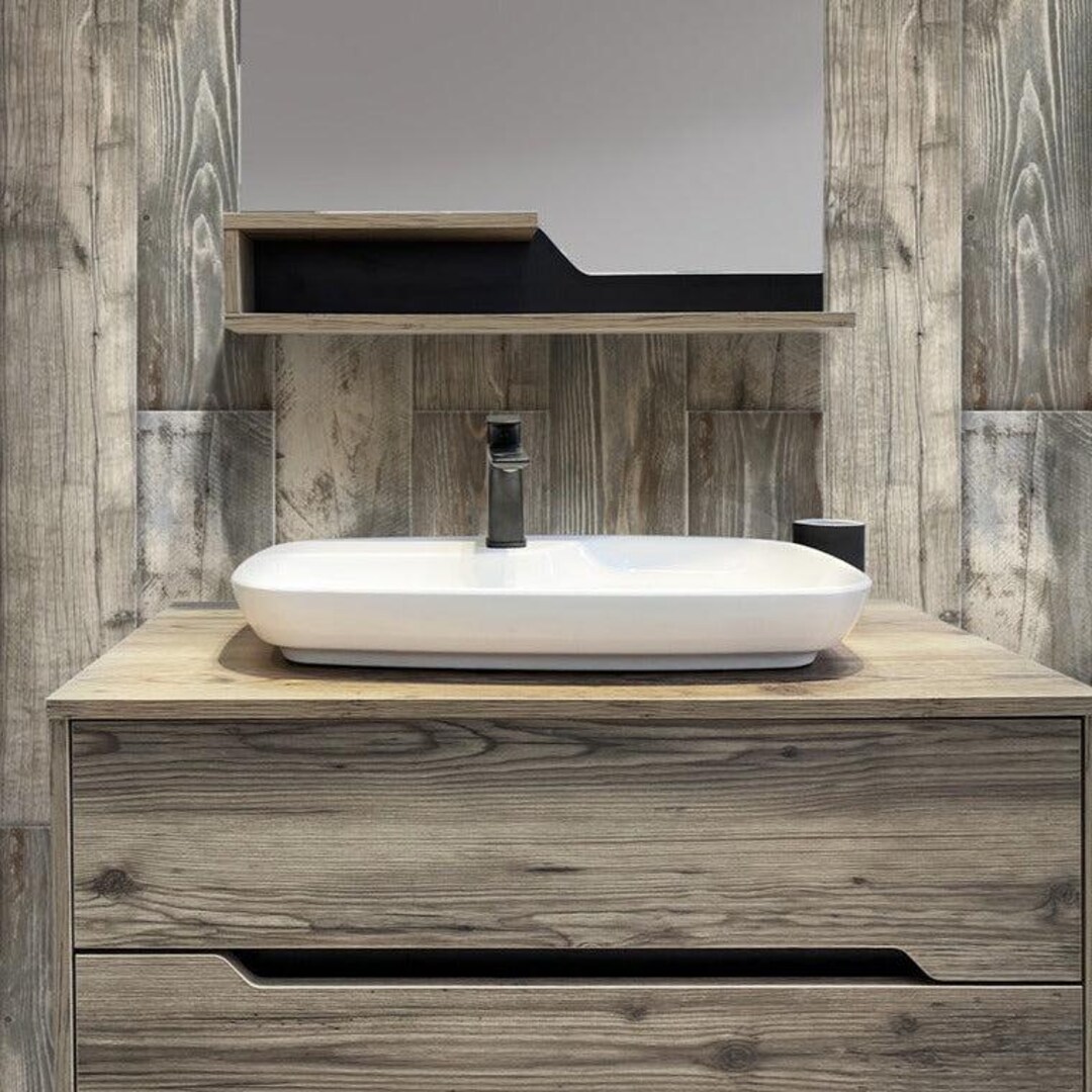 Gray 8x48 Matte Field Porcelain Tile (4 Pack, 10.358 Sq Ft/case) - Etsy